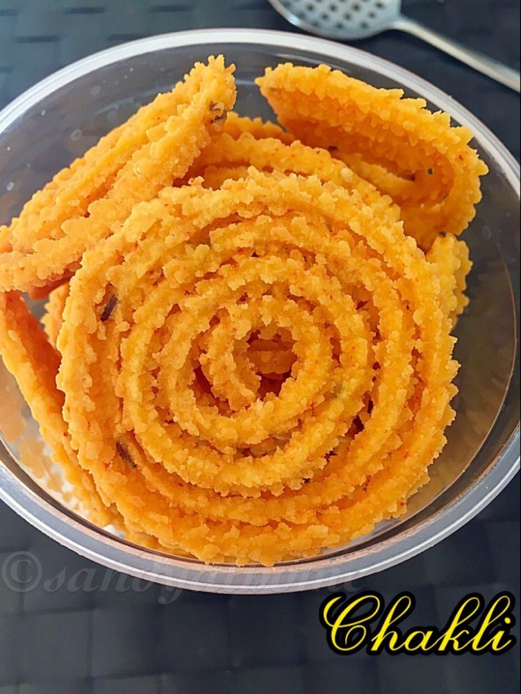 Chakli recipe, How to make instant chakli - Sandhya's recipes