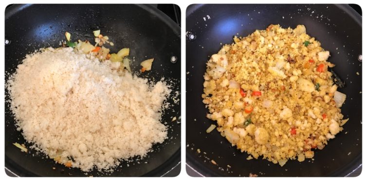 Bread upma recipe, Quick bread upma - Sandhya's recipes