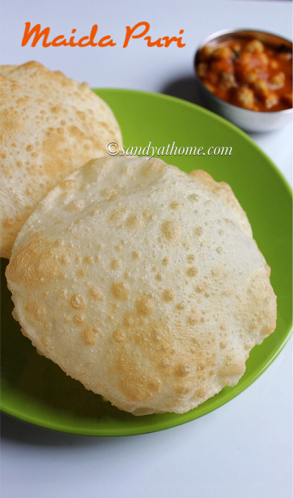 Maida puri recipe, How to make maida poori, Puri recipe | Sandhya's Recipes