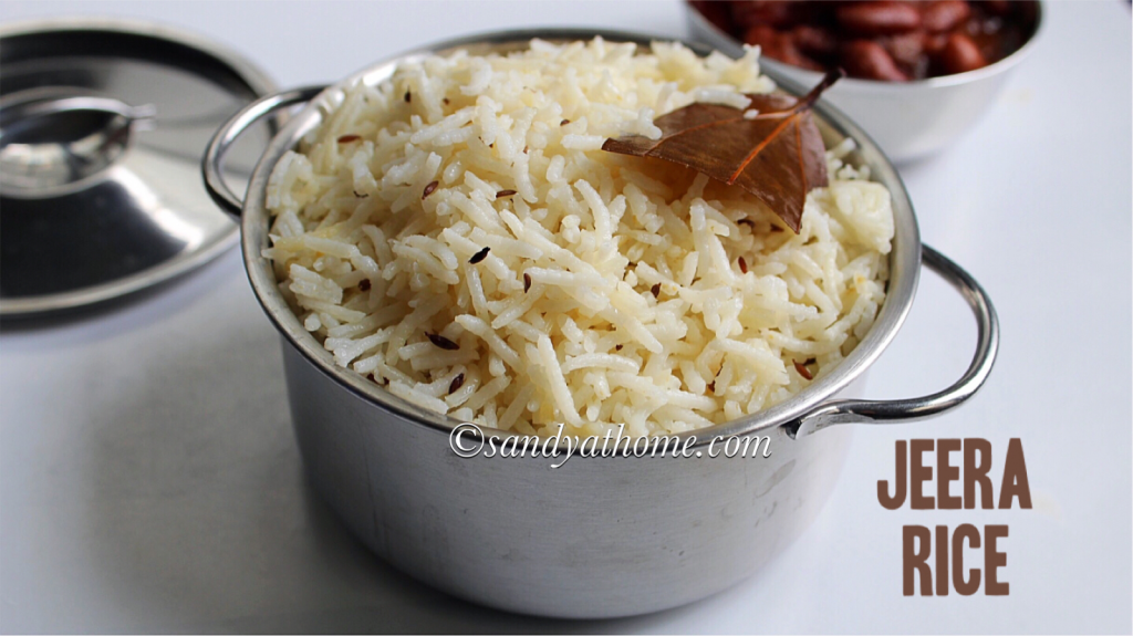 zeera rice - Sandhya's recipes