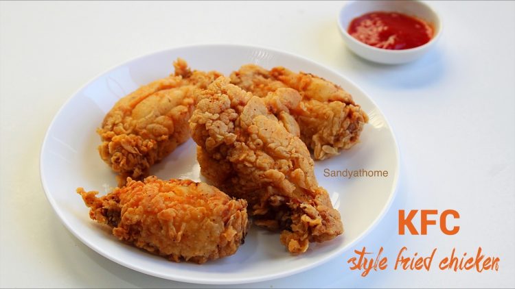 Kfc Style Fried Chicken Crispy Fried Chicken Video Sandhyas Recipes