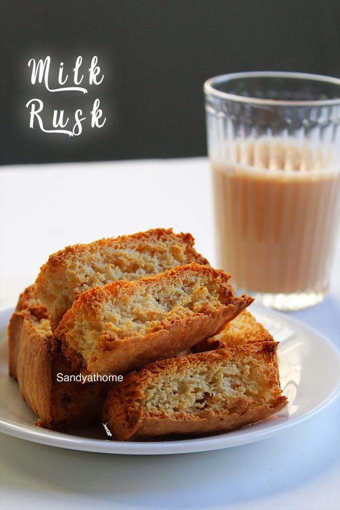 Milk rusk recipe, Homemade rusk | Sandhya's Recipes