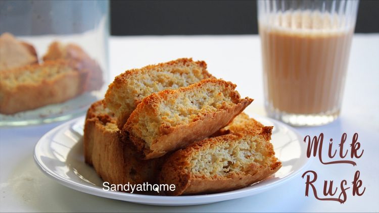 Milk rusk recipe, Homemade rusk | Sandhya's Recipes