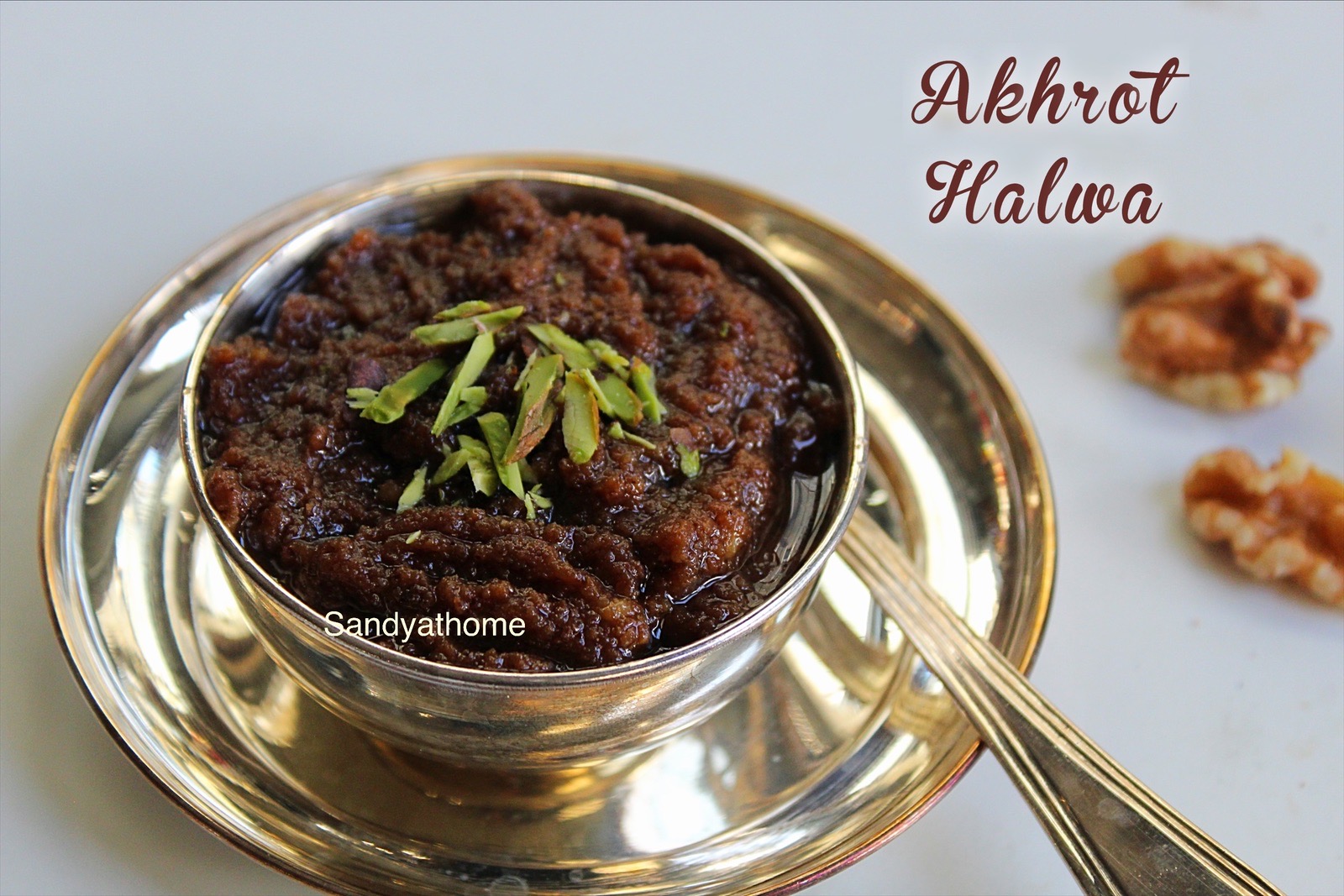 akhrot halwa | Sandhya's recipes